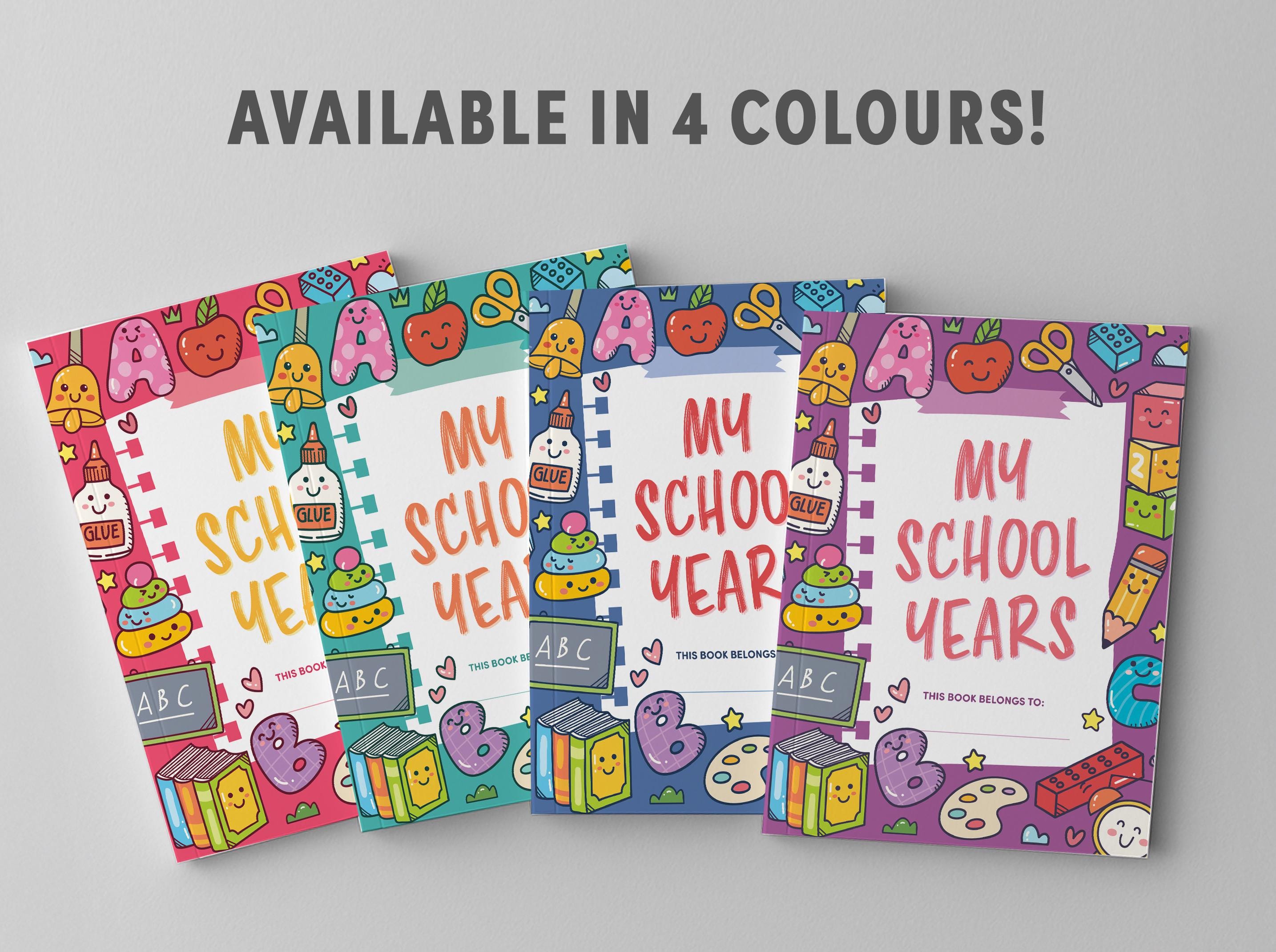 School Years Memory Book – Keepsake Journal, Pre-k to Graduation - Etsy