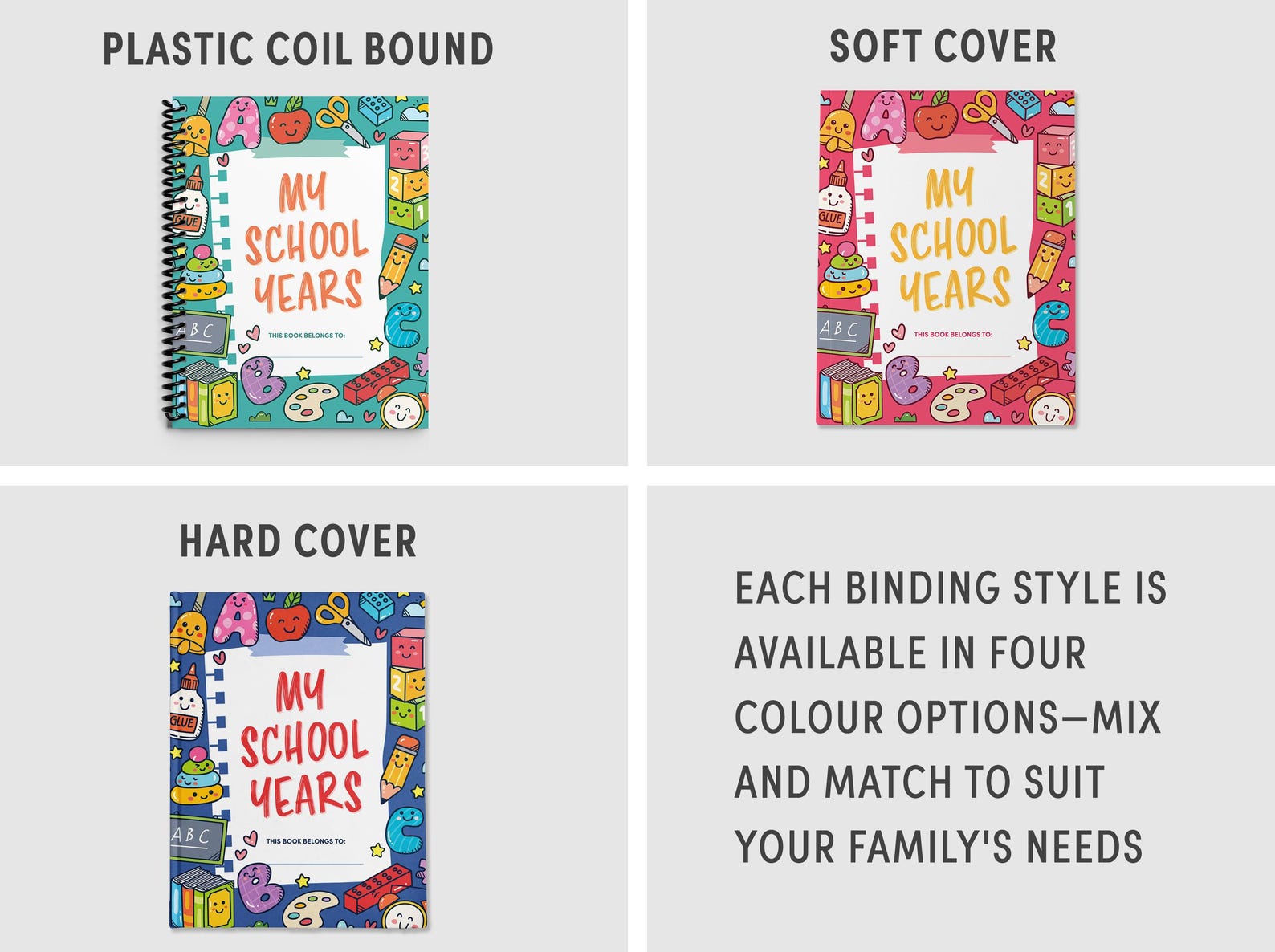 School Years Memory Book – Keepsake Journal, Pre-k to Graduation - Etsy