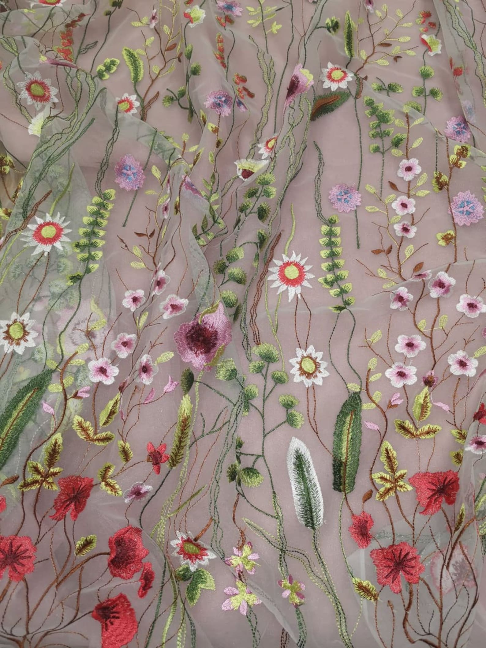 Fabric Swatches / Fabric Samples for Flower Wedding Dress in | Etsy