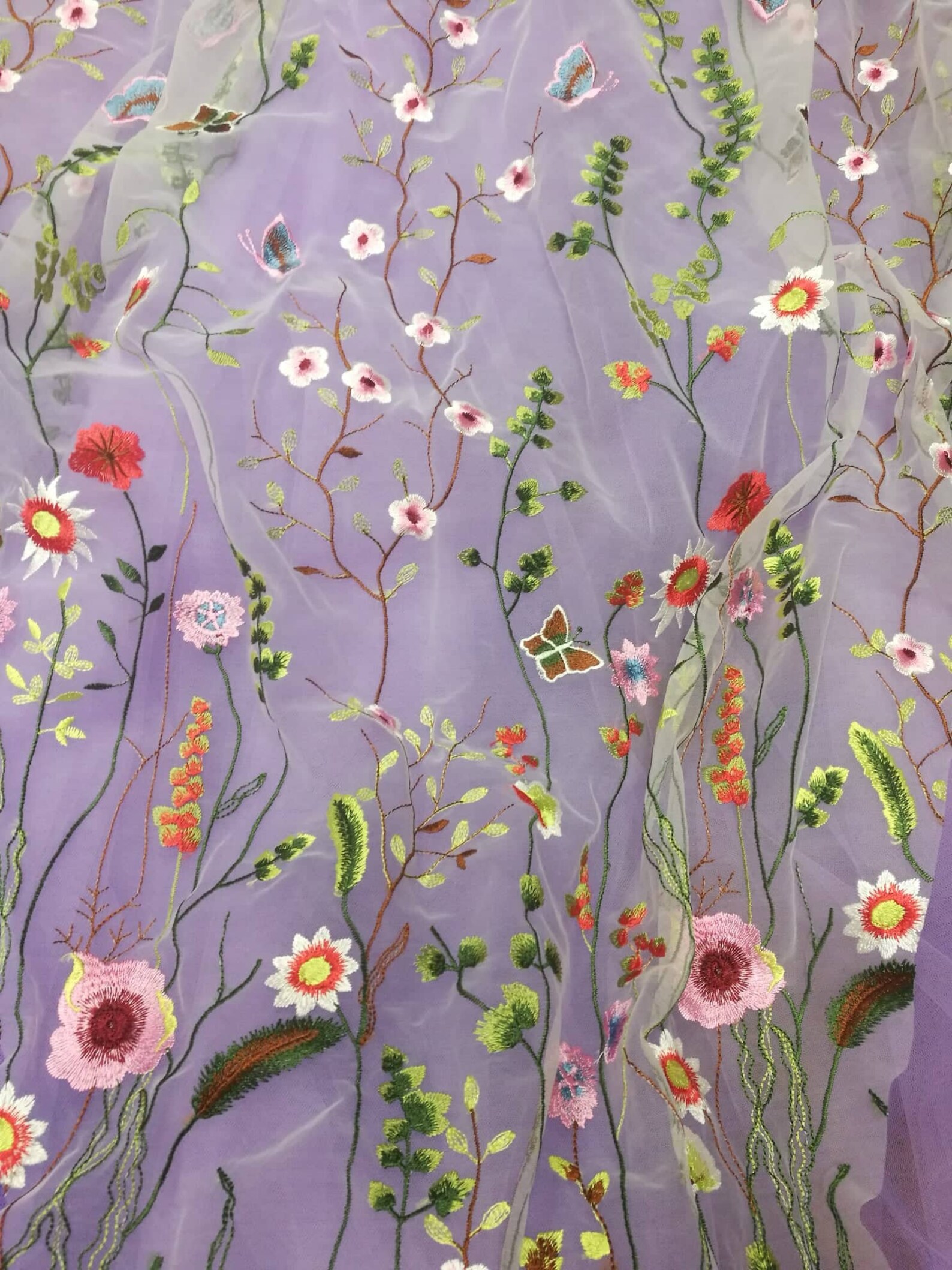 Fabric Swatches / Fabric Samples for Flower Wedding Dress in | Etsy