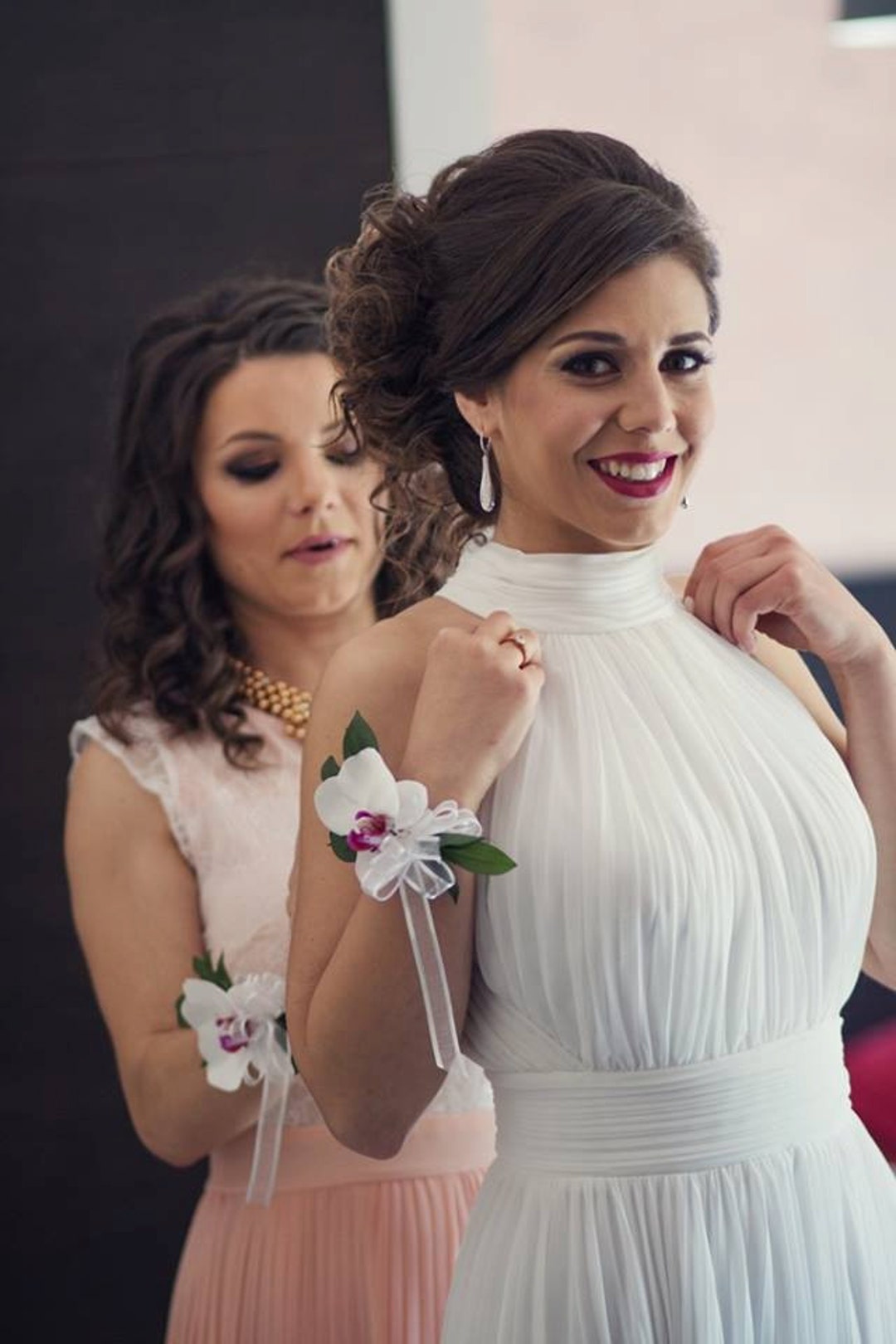 Simple Wedding Dress With Soleil, Classy Bridal Gown, Casual Wedding ...