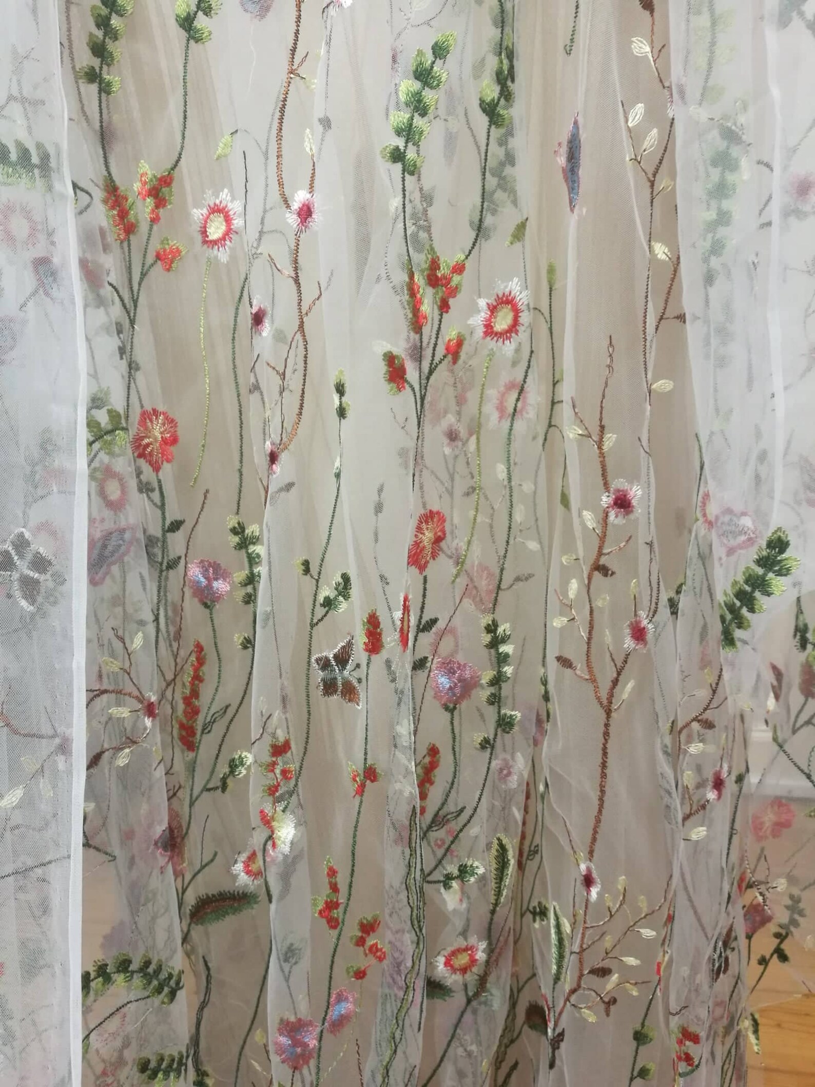 Fabric Swatches / Fabric Samples for Flower Wedding Dress in | Etsy