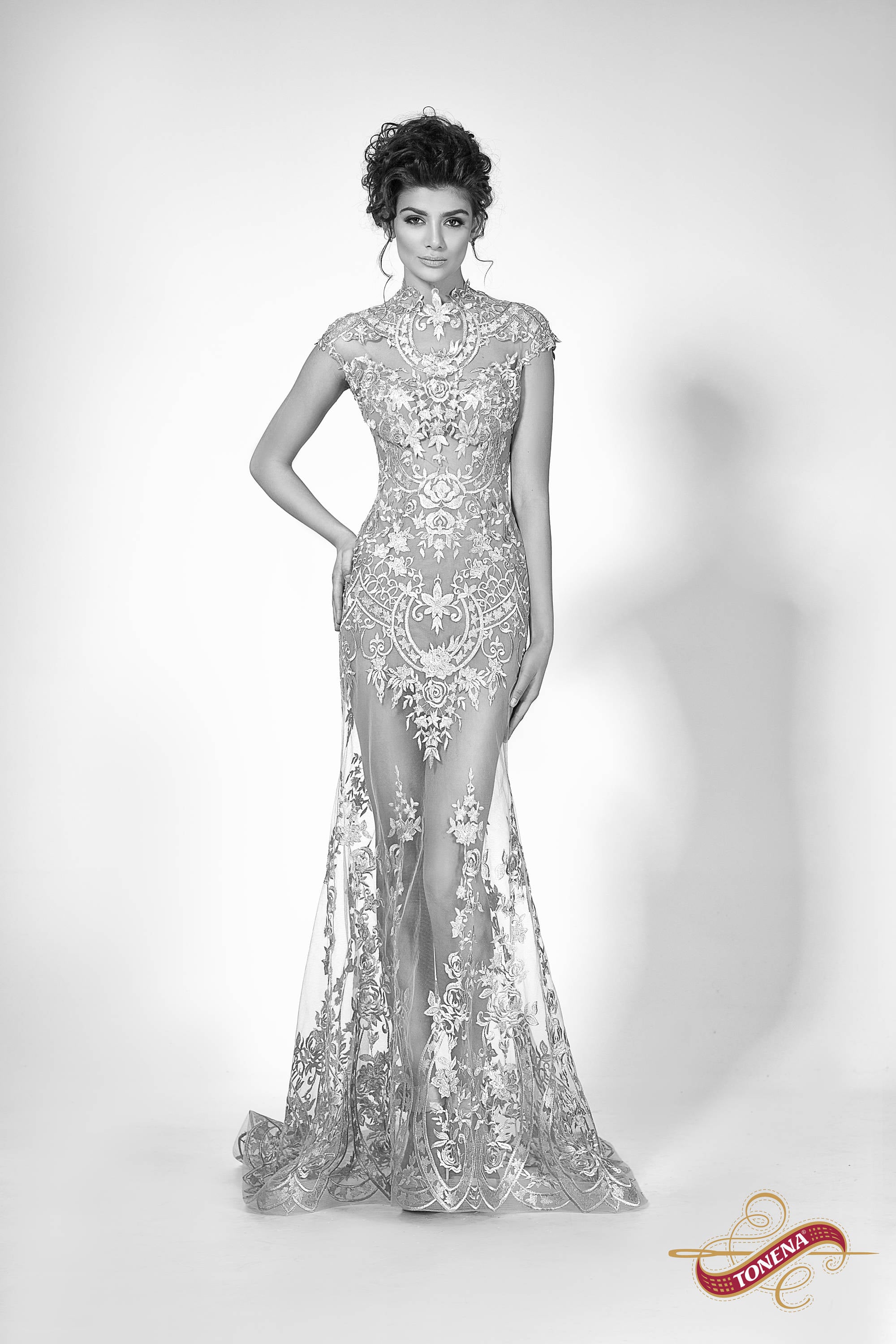 Robe de soirée ajustée super sexy robe transparente moderne | Etsy