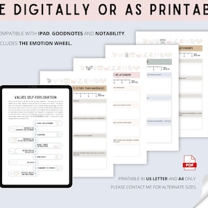 VALUES EXPLORATION WORKSHEETS -- Personal Beliefs | Identify Core ...