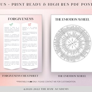 FORGIVENESS WORKSHEETS Heal Your Trauma/ Relationship/ Couples ...