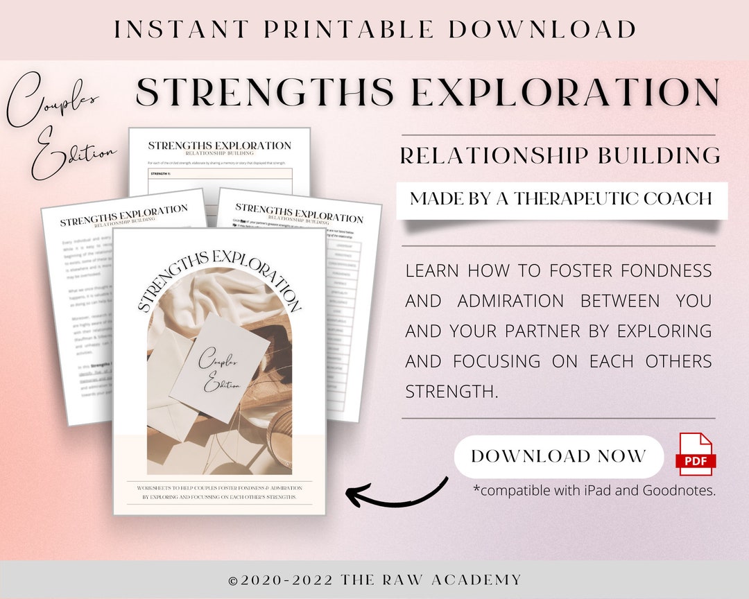 COUPLES STRENGTHS EXPLORATION -- Communication/ Conflict Resolution ...