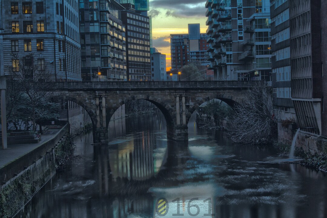 Limited Edition 0161 Fine Art Print 012 | Manchester River Irwell - Etsy UK