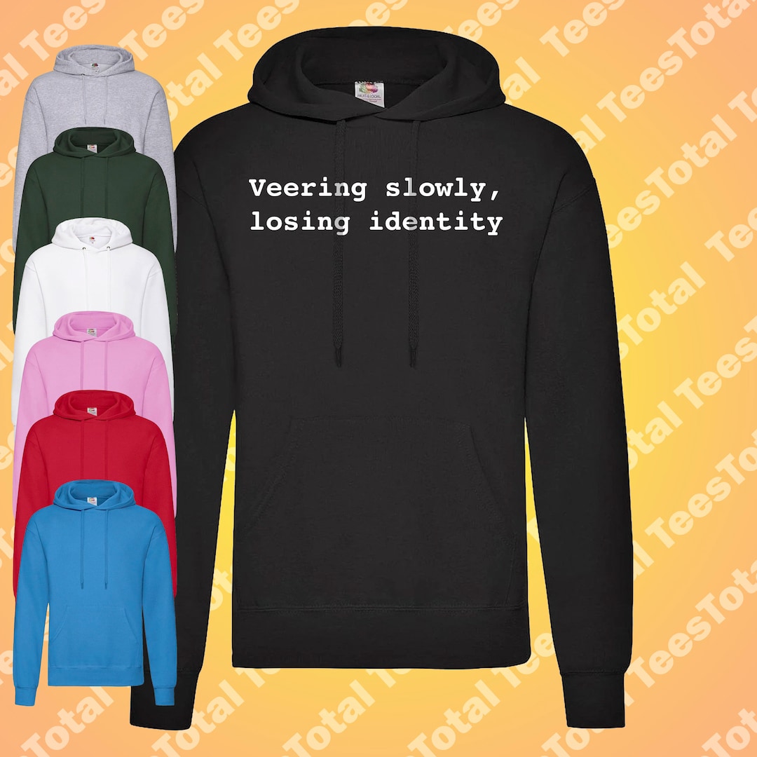 The Shipping Forecast Hoodie | Veering Slowly Losing Identity - Etsy