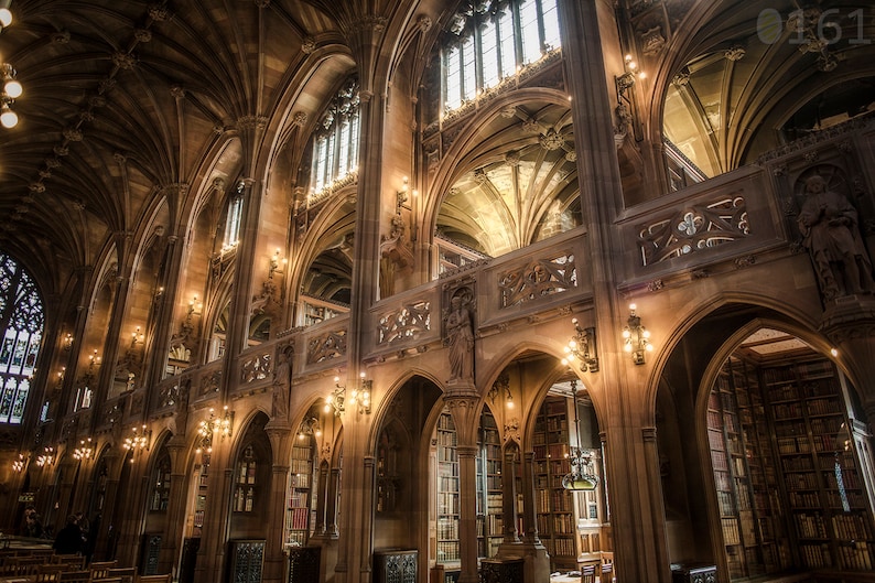 Limited Edition 0161 Fine Art Print 027 Rylands Library - Etsy