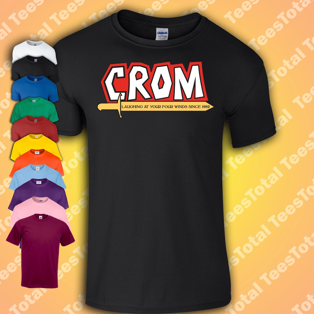 Crom Laughs at Your Four Winds T-shirt Conan the Barbarian | Retro 80s ...