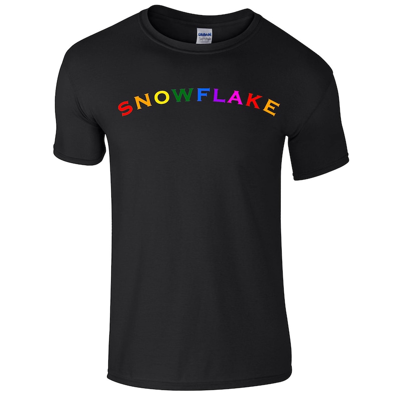 SNOWFLAKE T-shirt | Liberal | Left Wing | Millennial - Etsy