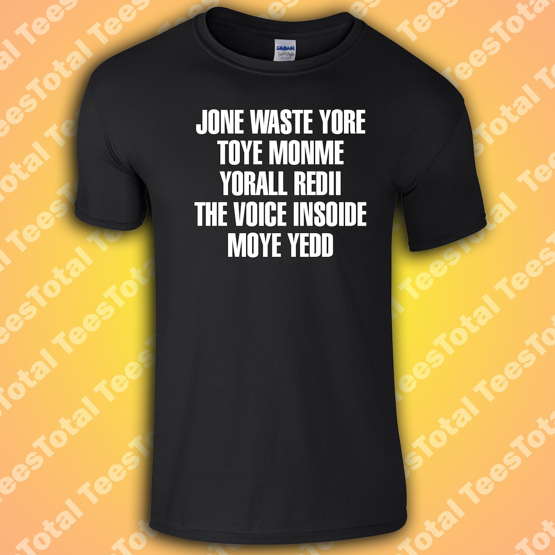Blink 182 Miss You Lyrics T-shirt | 2023 Reunion | Jone Waste Yore Toye ...
