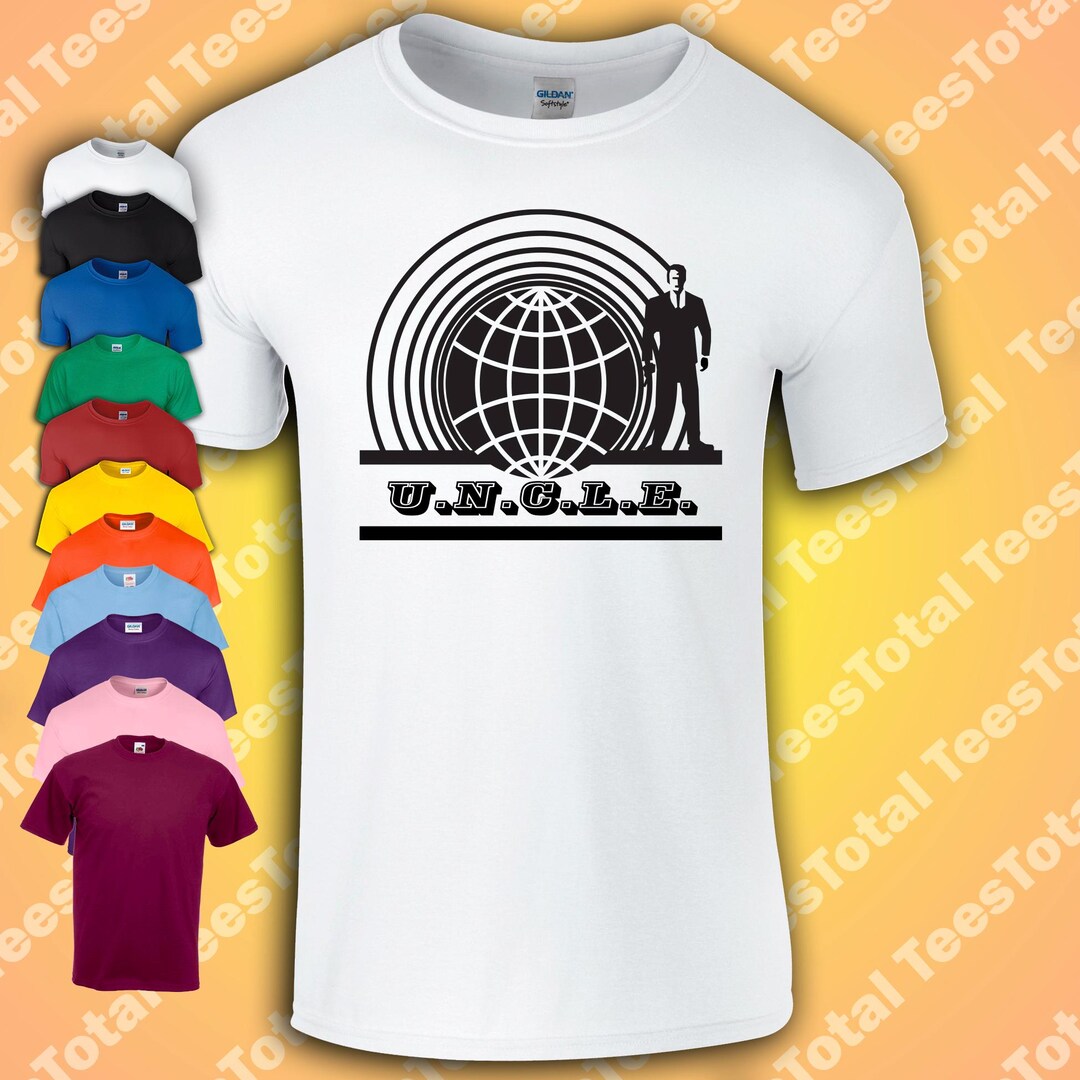 The Man From UNCLE T-shirt | Retro Spy Classic Tee | 60s | David ...