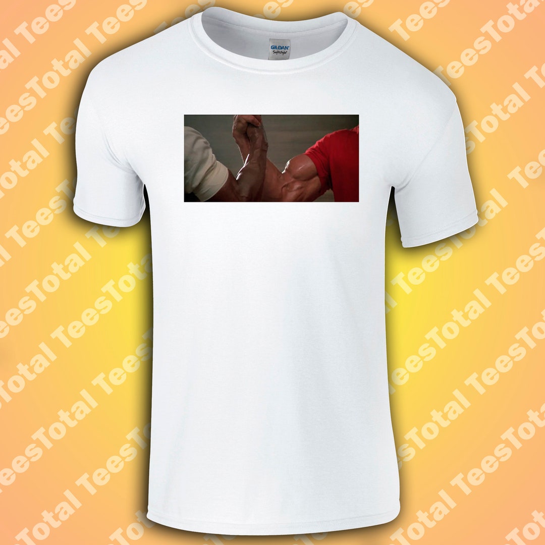 Predator Handshake T-shirt | Arnold Schwarzenegger | 80S | Sci Fi Geek ...