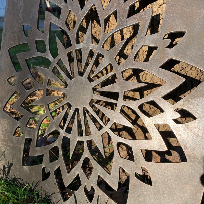 Metal Mandala - Etsy