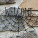 Custom Metal Spider Web Sign | Etsy
