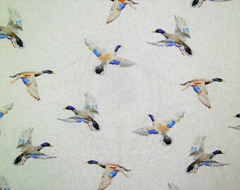 Printed duck cloth | Etsy