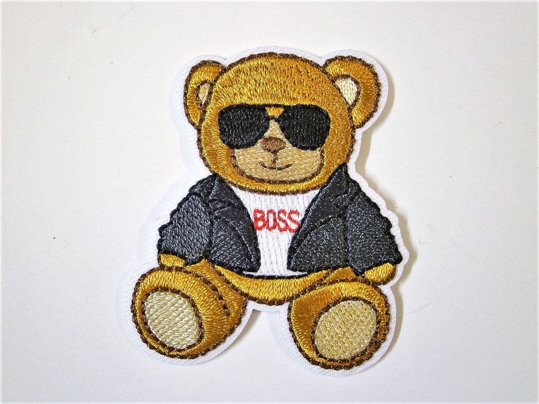Iron on Label "boss Teddy Bear" - Etsy