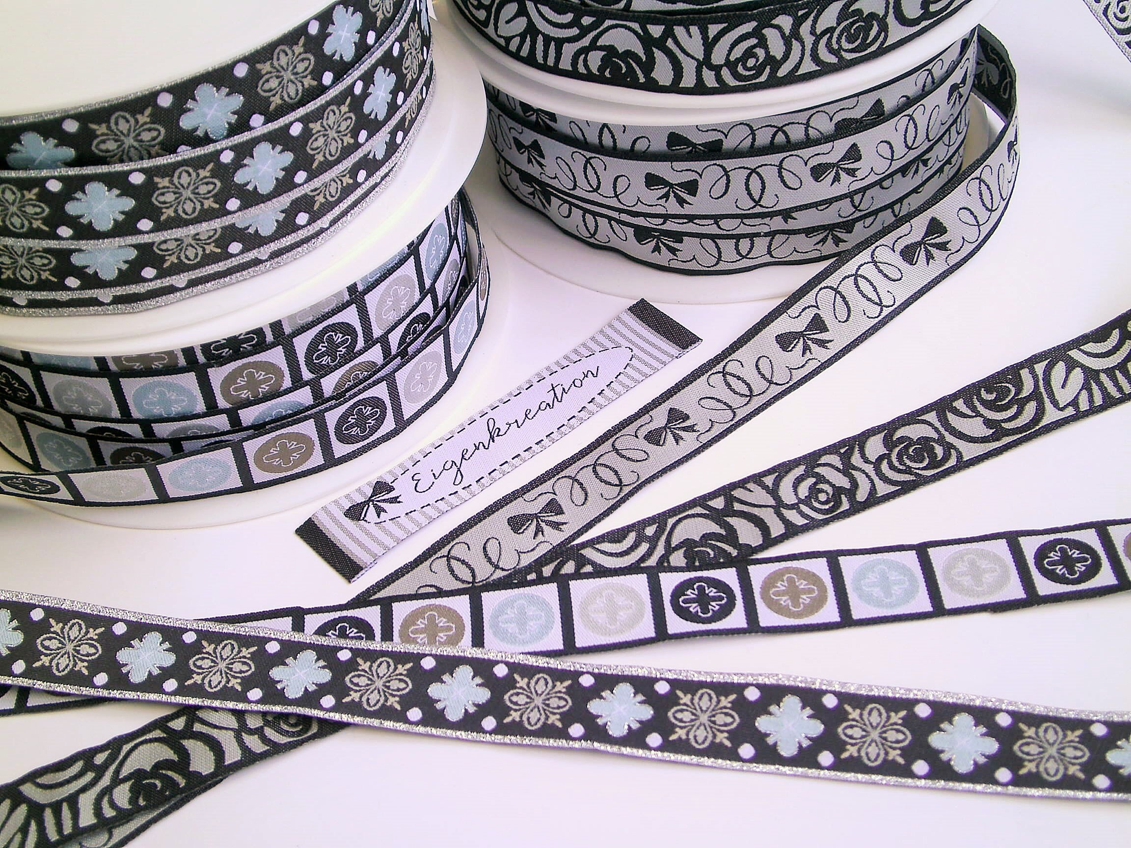 1 M Woven Ribbon "loop" 16 Mm W. - Etsy