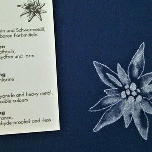 0,5 M Printed Cotton Fabric edelweiss 150 Cm W. - Etsy