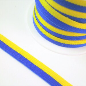 1 M Woven Ribbon "flags of Scandinavia" 10 Mm W 100 % Cotton From ...