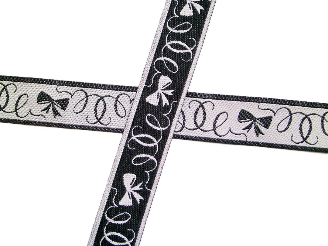1 M Woven Ribbon "loop" 16 Mm W. - Etsy