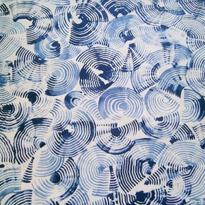 05 M Printed Cotton Fabric indochine 115 Cm Br. - Etsy