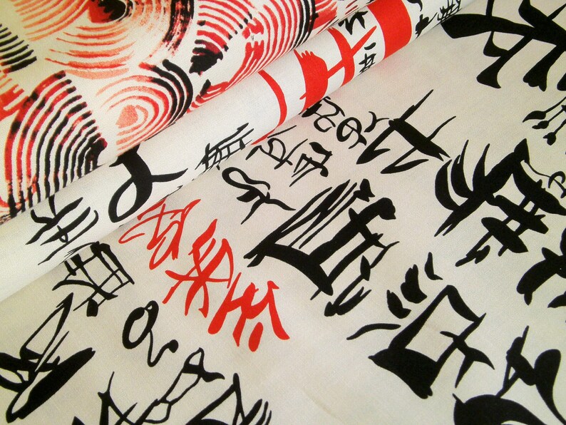 05 M Printed Cotton Fabric indochine 115 Cm Br. - Etsy