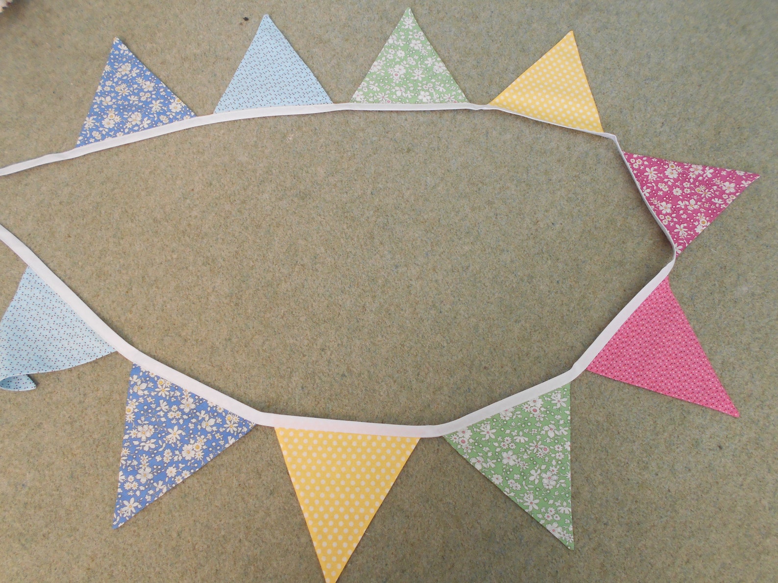 Spring Bunting - Etsy