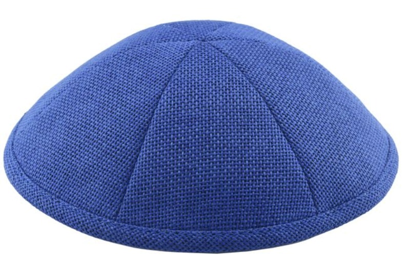 Set of 12 Burlap Kippah more Colors Jewish Skull Cap for - Etsy