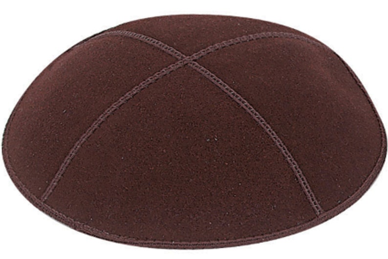 Set of 12 Suede Kippah (many Colors) Jewish Skull Cap for Wedding, Bar ...