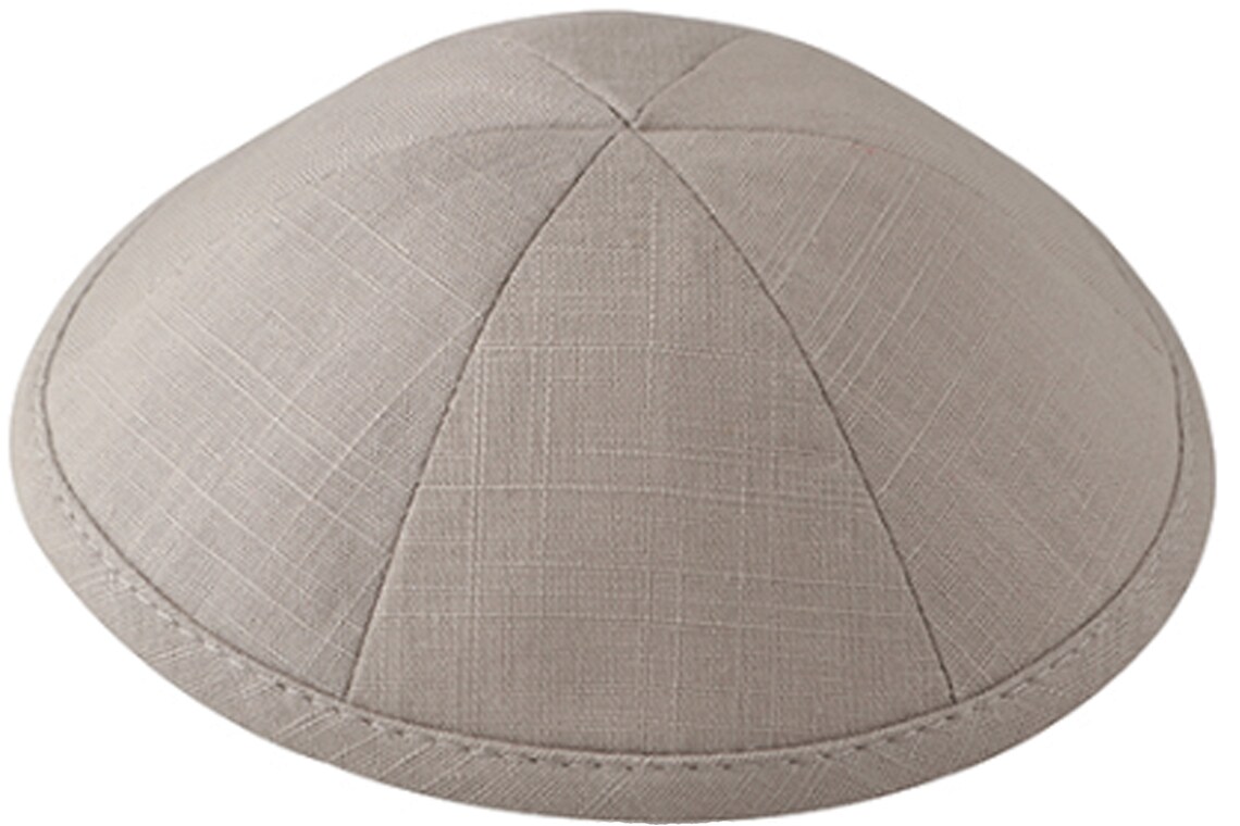 Set of 12 Linen Kippah (more Colors) Jewish Skull Cap for Wedding, Bar ...