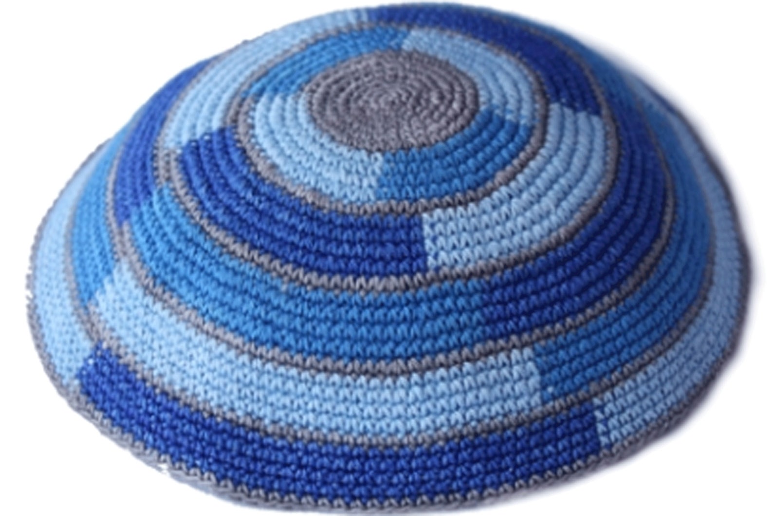 Shades of Blue Knitted Kippah Jewish Skull Cap for Wedding - Etsy
