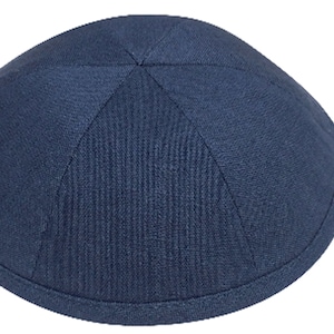 Set of 12 Linen Kippah (more Colors) Jewish Skull Cap for Wedding, Bar ...