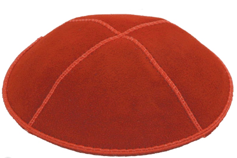 Set of 12 Suede Kippah (many Colors) Jewish Skull Cap for Wedding, Bar ...