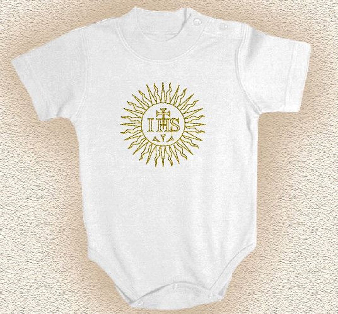 IHS Machine Embroidery Design in Multiple Sizes. IHS Baptism - Etsy UK