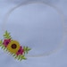Floral Frame Machine Embroidery Design in 4 Sizes. Floral Drawn Machine ...