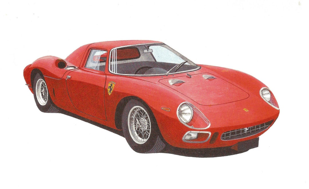 Limited Edition Print of a Ferrari 250 LM le Mans From an Original ...