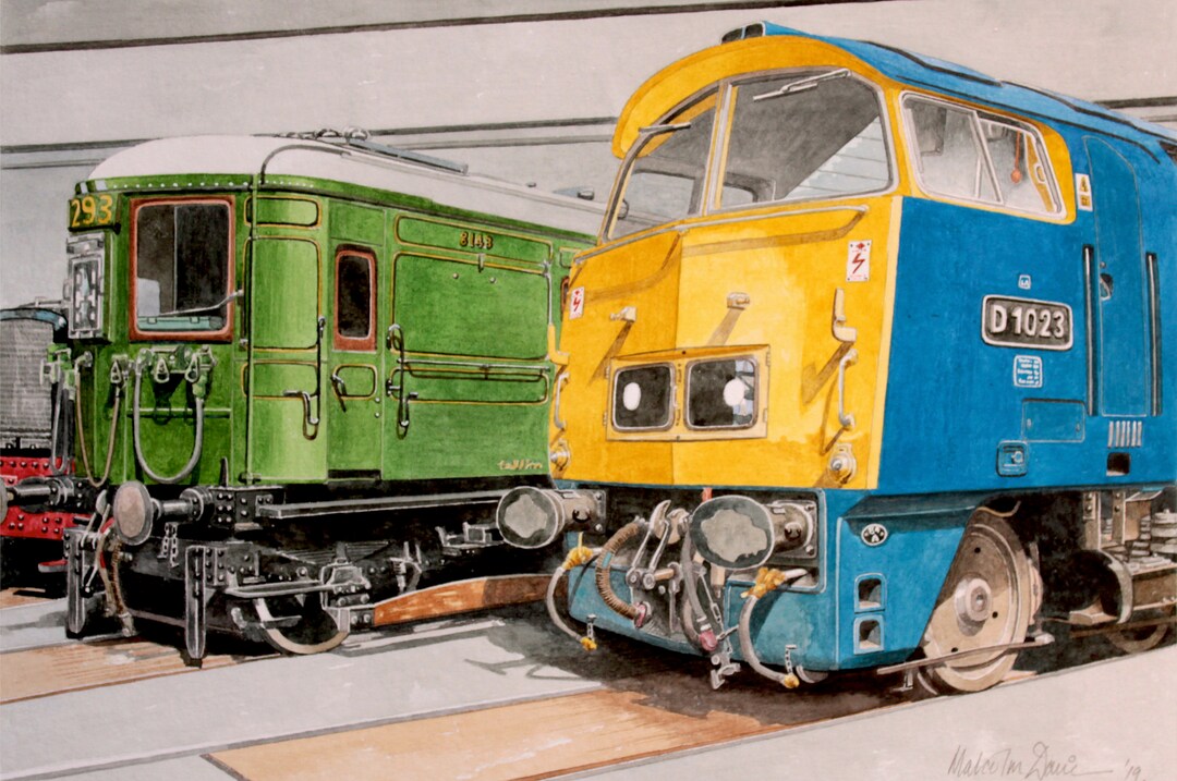 Class 52 D1023 western Fusilier & SR Motor Brake - Etsy