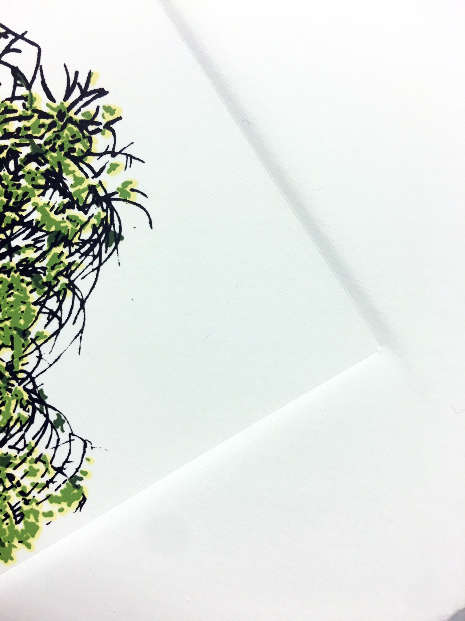 Spring- Silk Screen Print - Etsy