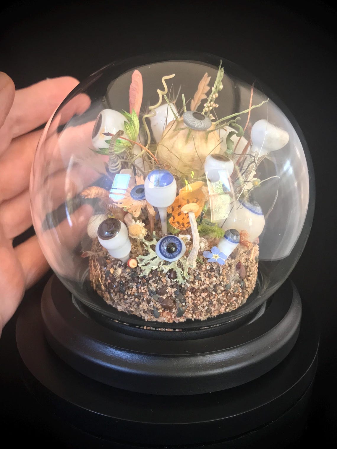 Glass Doll Eye Defects Diorama: Antique Hand-blown Eyes & Nature - Etsy