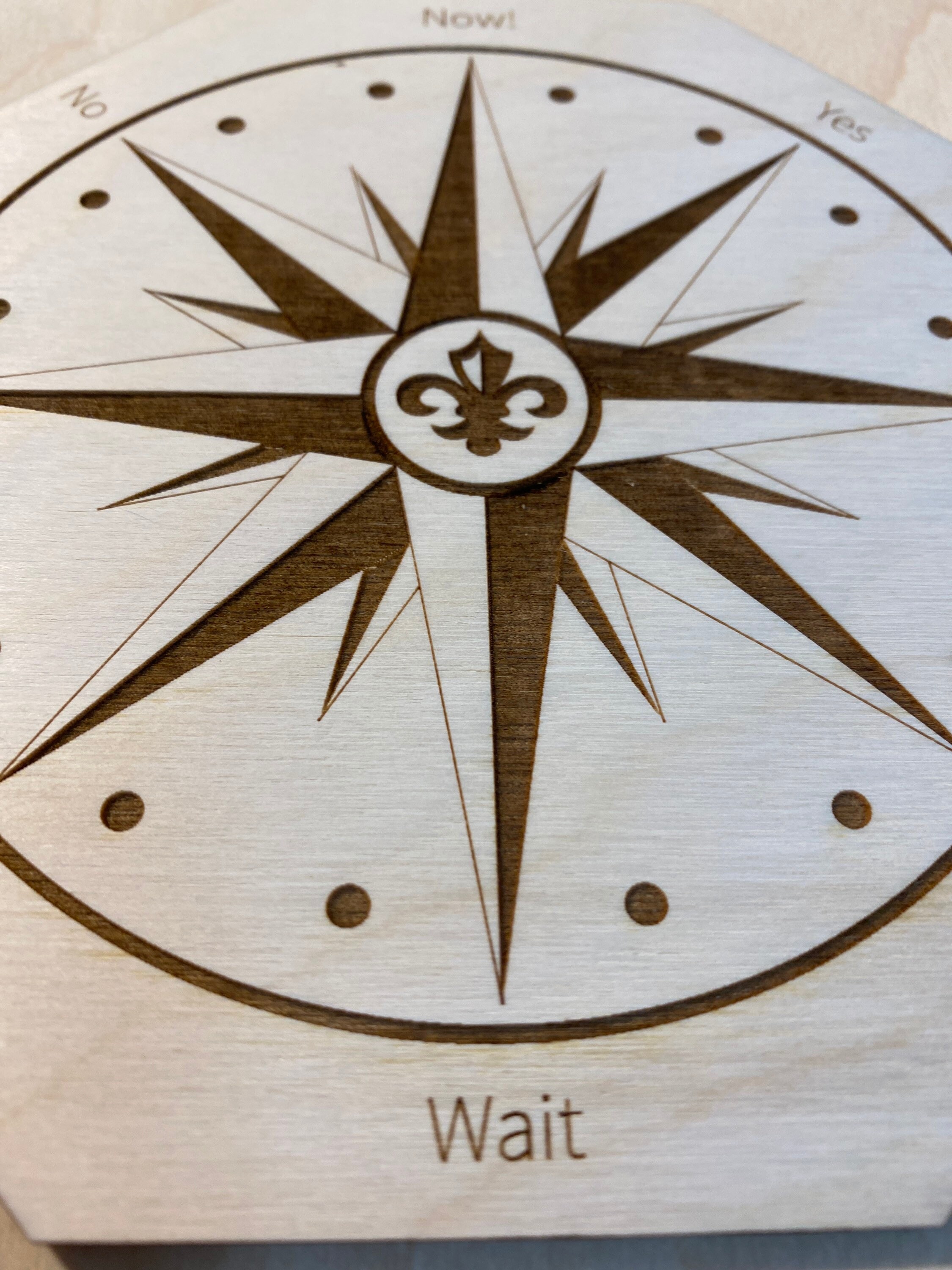 Pendulum Dowsing Board | Compass Rose Witch Tools | Metaphysical Gift ...