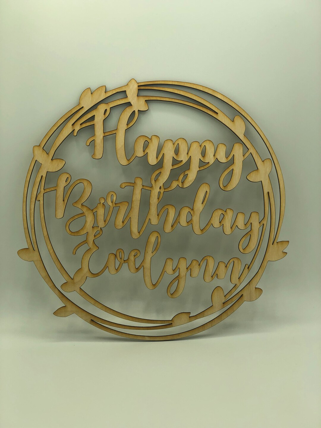 Custom Birthday Sign Wood, Paintable Birthday Sign, Diy Birthday Sign ...