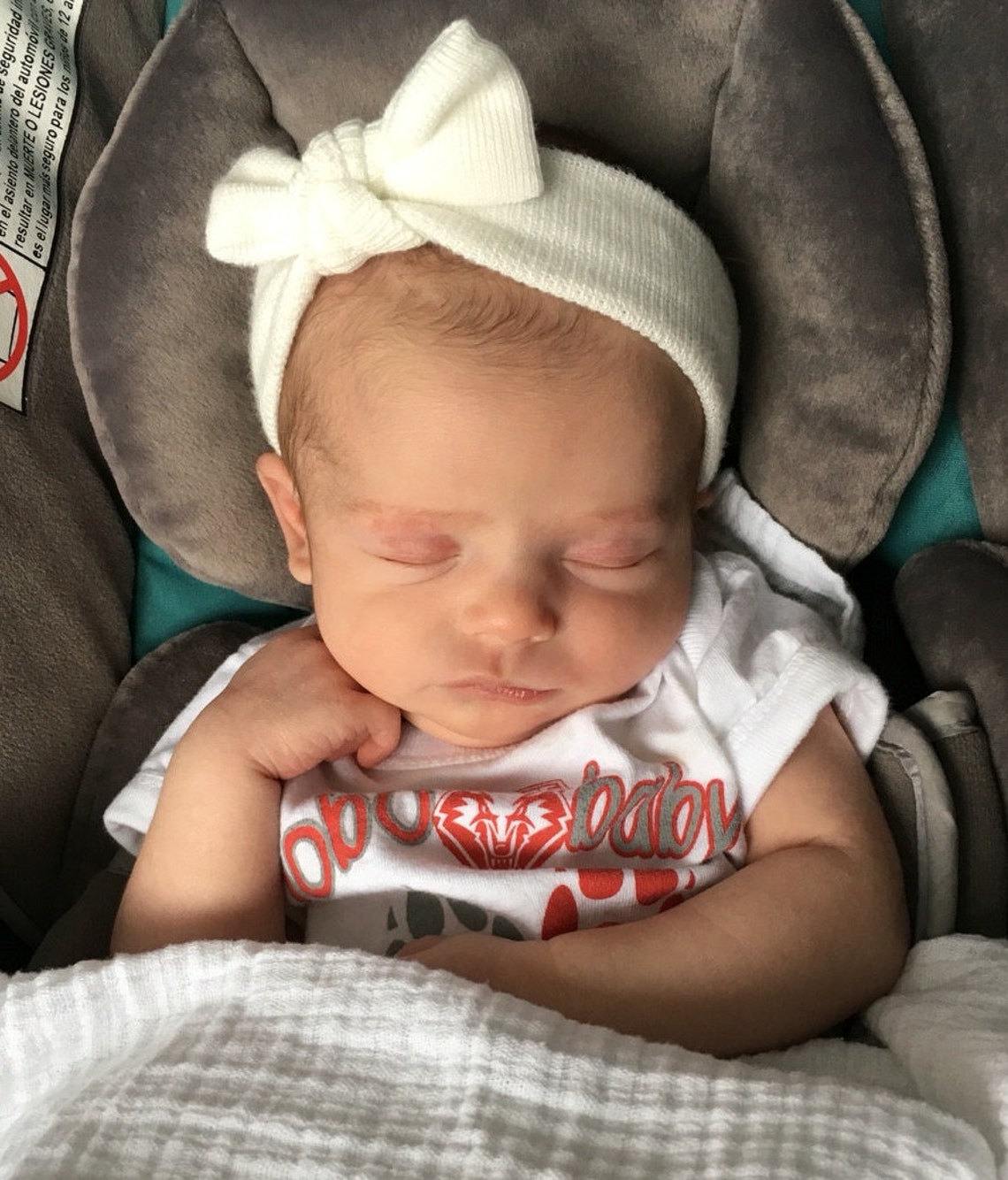 Set of 3 Hospital Newborn Headbands, Mini Headbands, Newborn's First ...