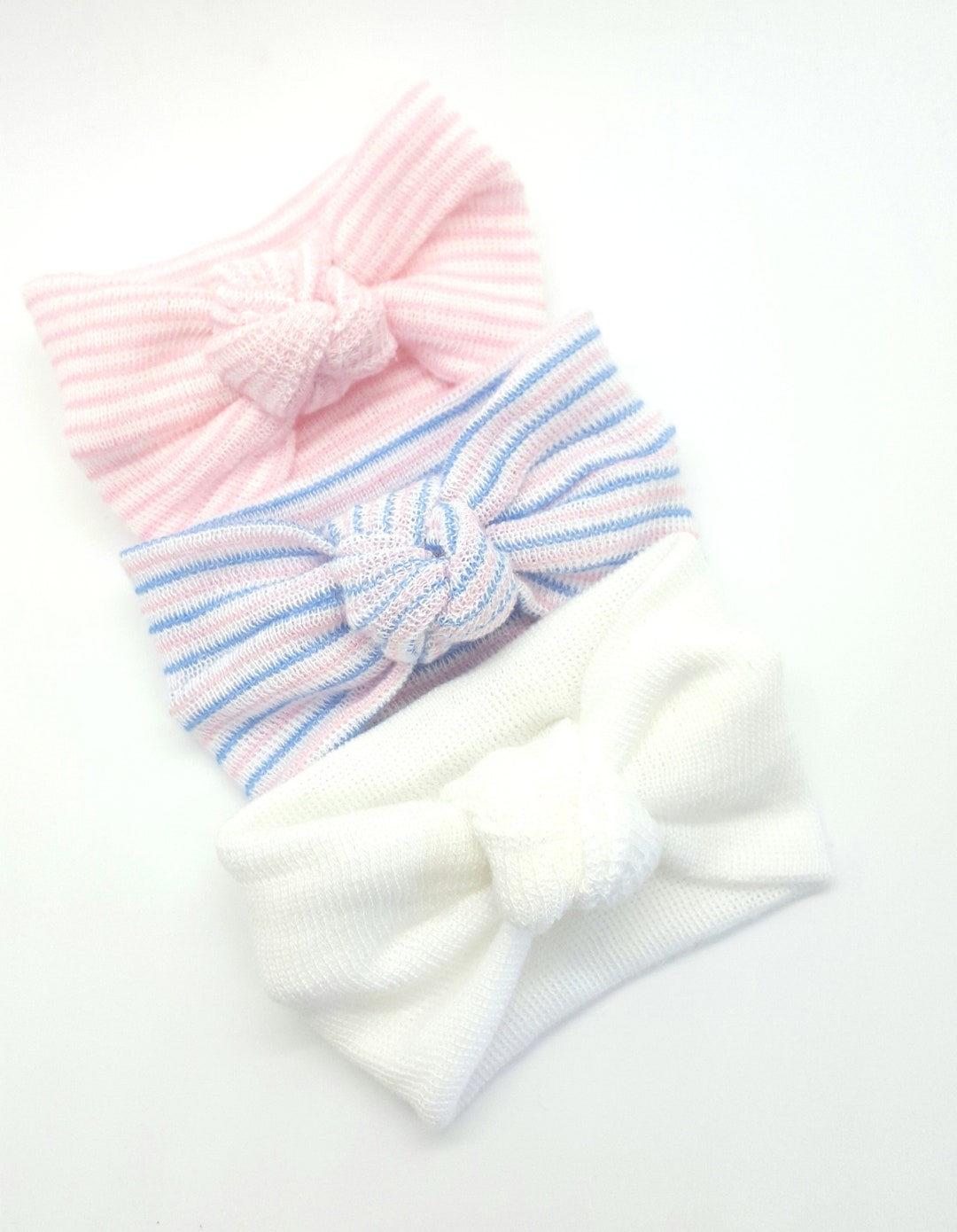 Hospital Newborn Headband(s), Single or Set of 3 Wide Band Headbands ...