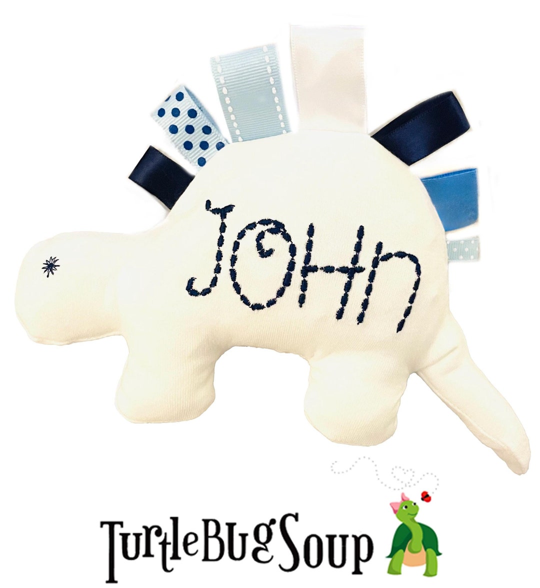 Personalized Dinosaur. Cute Stuffies for Your Littles. Plush Dinosaur ...
