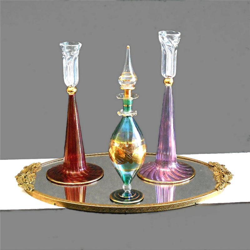 Candle in Perfume Shape - Etsy