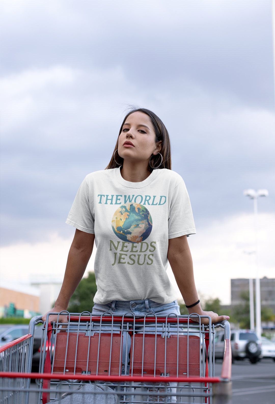 The World Needs Jesus Unisex Ultra Cotton Tee - Etsy