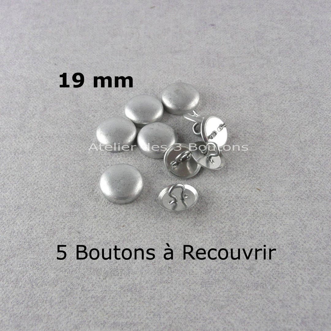 5 Botones para Forrar 19 mm - Etsy España