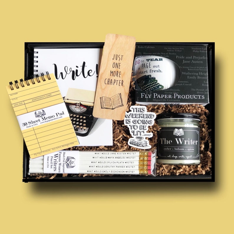 The Ultimate Writer Boxed Gift Set for Authors and Book Lovers - Etsy